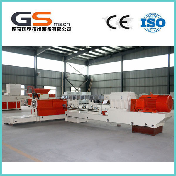 PVC Plastic Granules Two Stage Extruder Machine For Low Smoke Free ...