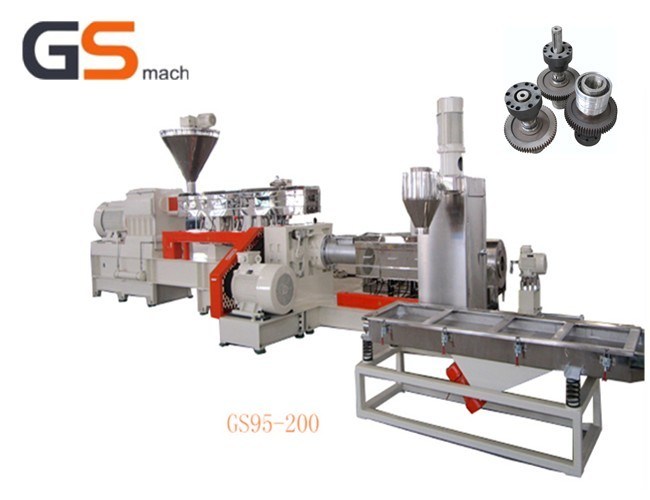 Two stage extrusion filler masterbatch machine single & twin screw