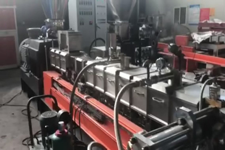 High Output Pvc Pelletizing Machine Pp Carbon Masterbatch Making Color ...