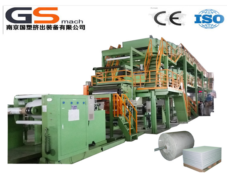 Single Screw Extruder Stone Paper Production Line For Wall Paper ...