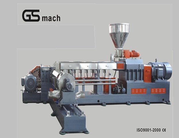 Single & Twin Screw Filler Masterbatch Machine With Plastic Extruder Line