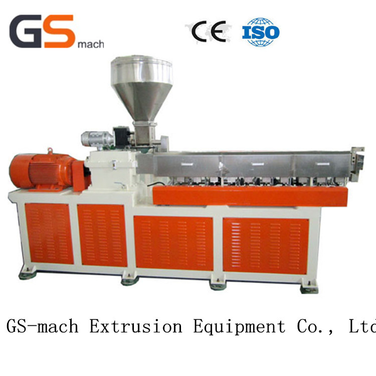 High Speed Double Screw Extruder With Air Cooling Hot Cutting ...