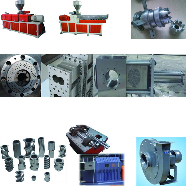 PP EVA Masterbatch Double Screw Extruder Plastic Extrusion Machine